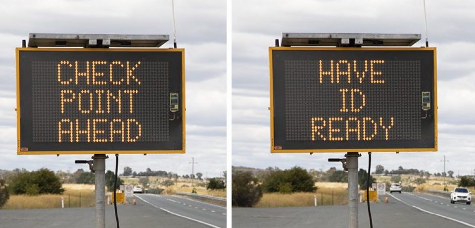 Police set up COVID-19 checkpoint on the Barton Highway | My Gungahlin